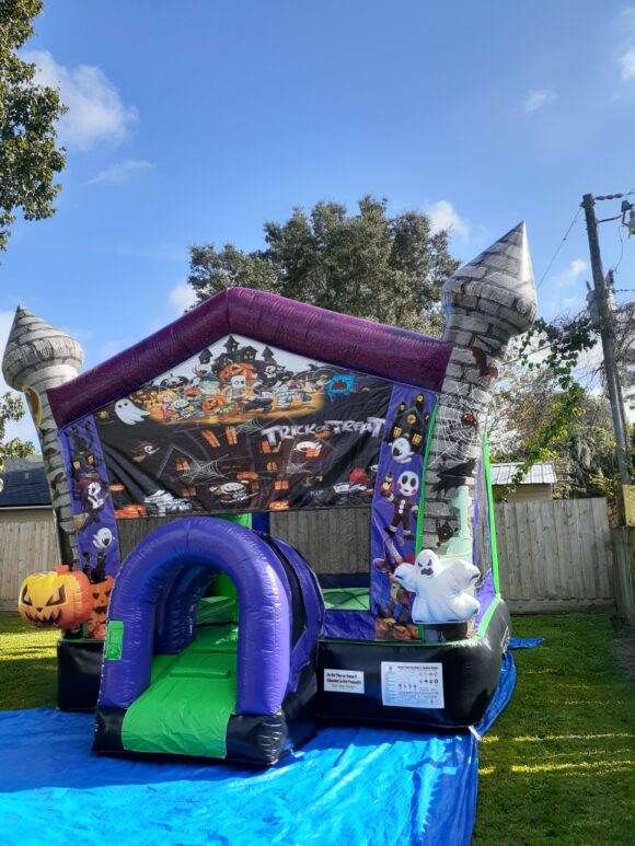 Halloween Haunted Bounce House - Orlando Inflatables - Party Rentals